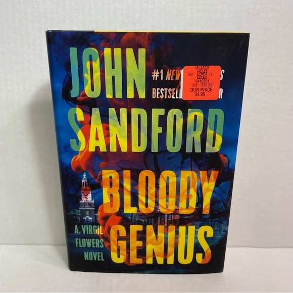 Other | 5 Bloody Genius By John Sandford Hardcover Book | Poshmark